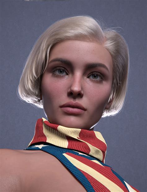 DForce AK Agile Hair For Genesis 9 8 And 8 1 Female Daz 3D
