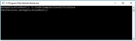 C Core 2 Application Root Empty When From Nuget Packet Stack Overflow