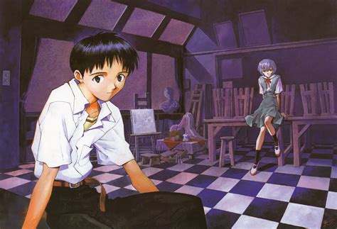 Rei Ayanami Shinji Ikari Wallpaper Coolwallpapers Me