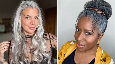 Grey Hairstyles That Make Aging Look Like A Power Move