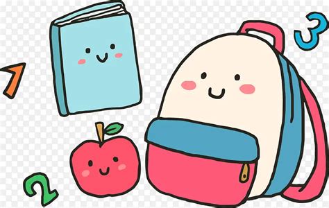 卡通可爱书包书籍PNG图片素材下载 图片编号7801259 PNG素材网