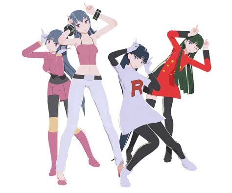 Pokemon Tda Natsumesabrina Mmd By Meennie46 On Deviantart