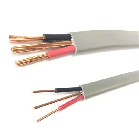 Twin With Earth TPS Electric Flat Cable Hot Wire 1 5mm PVC Copper