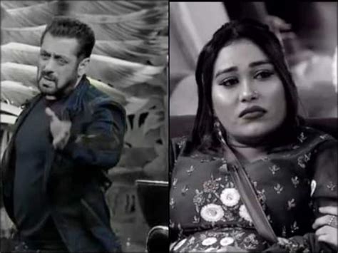 Bigg Boss 15 Weekend Ka Vaar Salman Khan Angry At Afsana Khan For Her