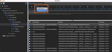 Duplicate Table Entities In Azure Cosmos Db And Storage Account