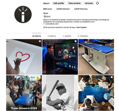 Ideum On Linkedin Did You Know Ideum Is On Instagram Connect With Us