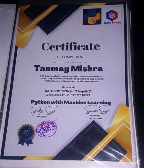 Tanmay Mishra On Linkedin Machinelearning Dataanalytics Dataloves Python