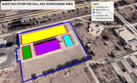 Rooftop And Plain Surface Area Digitized With Gep Download