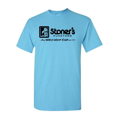 Stoners Funny Goofy Crap Sky Blue T Shirt Stoners Funstore Downtown