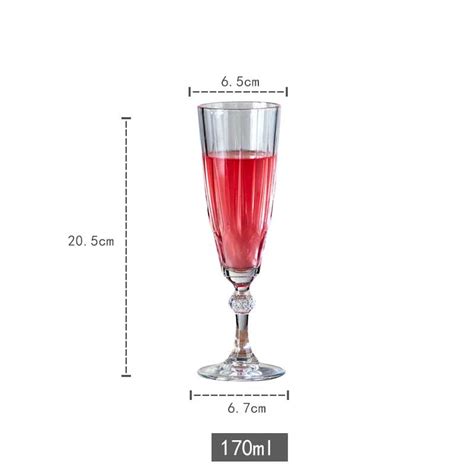 Transparante Retro Wijn Glas Gesneden Beker Whiske Grandado