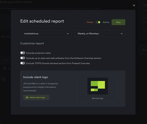 scheduling security reports patchstack docs