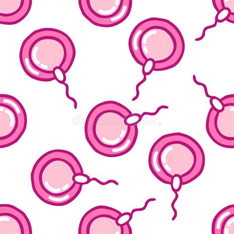 Sperm And Ovum Doodle Icon Stock Illustration Illustration Of