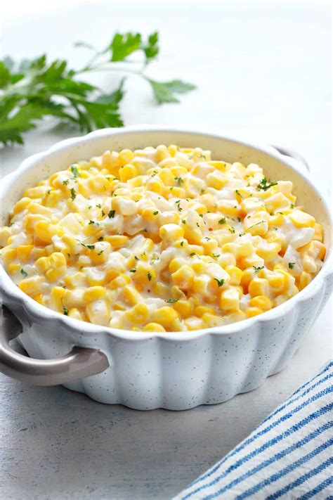 Creamed Corn Recipe Crunchy Creamy Sweet