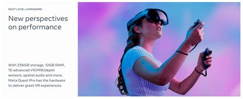 Meta Quest Pro Virtual Reality System
