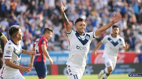 Vélez Vs San Lorenzo Por La Liga Profesional Resumen Goles Y