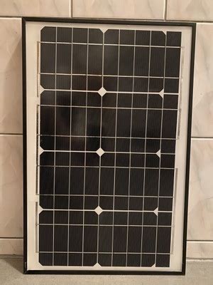 Panel Fotowoltaiczny Monokrystaliczny O Mocy 30W 8663752930