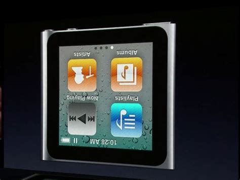 Heres The New Touchscreen Ipod Nano Business Insider