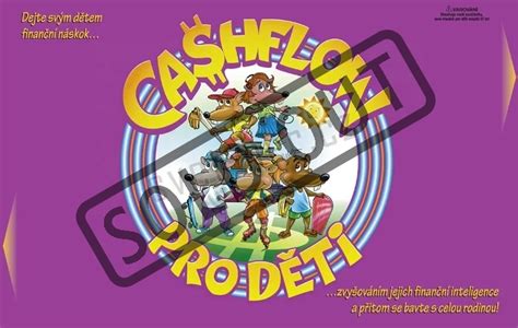 Hra pro celou rodinu: Cashflow pro děti | Stavebnice-hry.cz