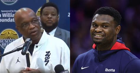 Zion Williamsons Stepfather Delivers Strong Message