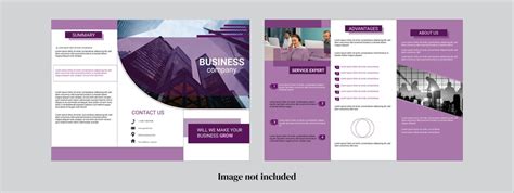 Unternehmensbroschüren Design Corporate Trifold Broschüren Design Trifold Broschüren Design Ai