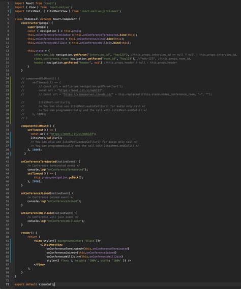 ANDROID RNJitsiMeetView Was Not Found In The UIManager Issue Skrafft React Native