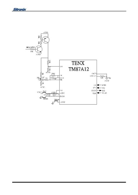 St Datasheet Pages Sitronix Audio Decoder Encoder