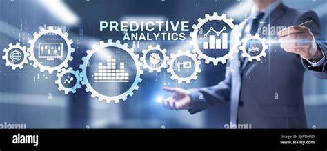 Predictive Analytics Business Intelligence Technology Concept On Screen