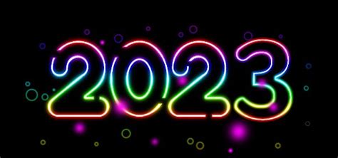 Graduation 2023 Neon Colorful Multicolor End Of Term Doctoral Hat