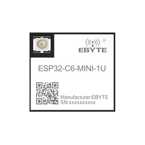 Ebyte Esp32 C6 Mini 1u 2 4ghz Bluetooth Wifi Iot Soc Module 20dbm 180m Wifi6 Ble5 3 Esp32 C6
