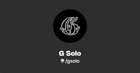 G Solo Instagram Linktree