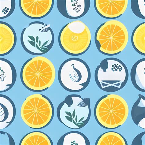 Premium Ai Image Food Vegetable Random Pattern Seamless Abstract