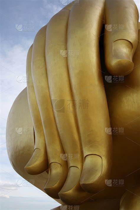 泰国 佛 最大 垂直画幅 黄金 僧院 东亚人 寺庙 雕像 金色