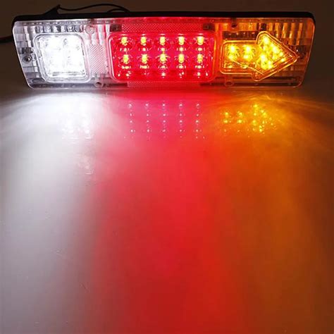 Led Tail Brake Light Turn Signal Reverse Backup Rear Lamp Car Truck