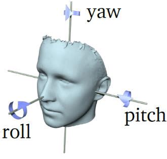 Facial Attitude Angle Definition Download Scientific Diagram