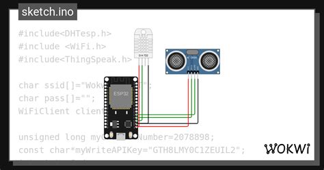Ultrasonic Copy Wokwi Esp32 Stm32 Arduino Simulator