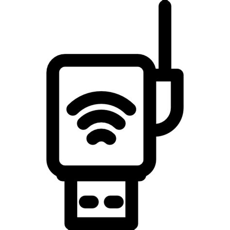 Wifi Basic Rounded Lineal Icon