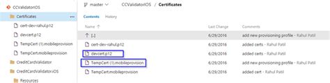 Xamarin IOS Setting Up Continuous Integration Using Visual Studio