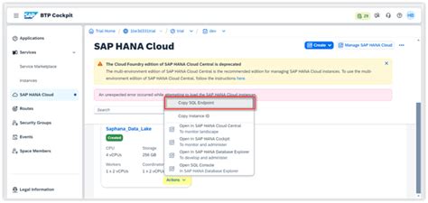 Connecting To Sap Hana Data Source Using Odbc Dsn