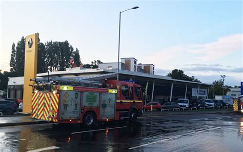 Firefighters Called To Tackle Blaze At Stockport Renault Dealership