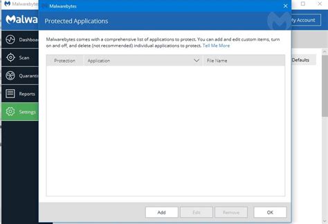 Edit And Remove Buttons Greyed Out In Exploit Protection Malwarebytes
