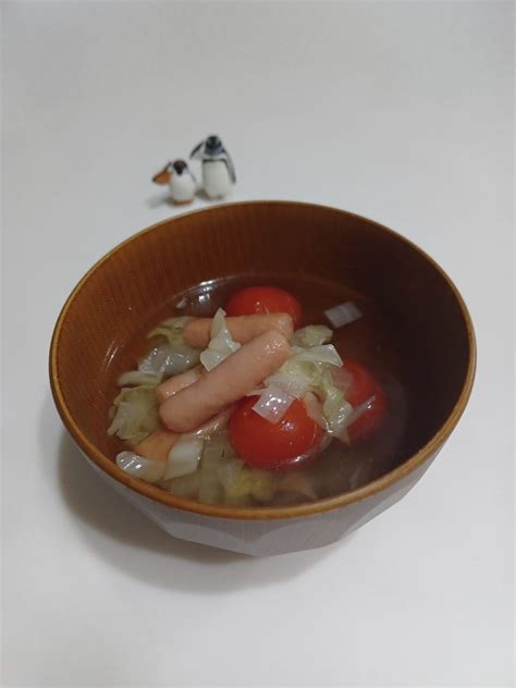 ミニトマトのコンソメスープ By 鶏肉大好きじゅん 【クックパッド】 簡単おいしいみんなのレシピが395万品