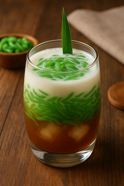 Es Cendol Minuman Tradisional Khas Indonesia Yang Segar Dan Melegenda