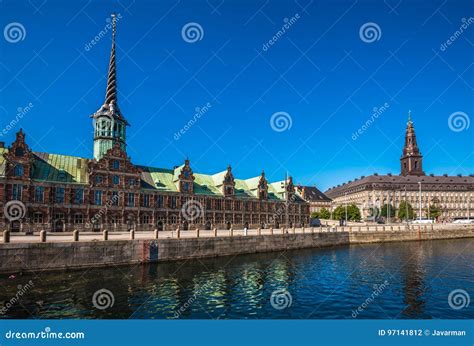 The Borsen Old Stock Exchange Building In Copenhagen Denmark