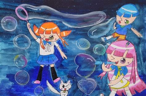 영재들의 미술상자 On Instagram 비누방울개성있는그림 2025 초등학교 미술 미술 학생 그림