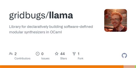 Github Gridbugsllama Library For Declaratively Building Software Defined Modular