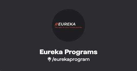 Eureka Programs Instagram Linktree