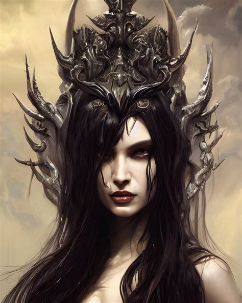 1665260777 Full Body Portrait Of A Beautiful Demon By Najajw On Deviantart