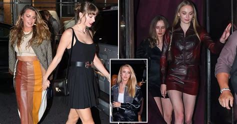 Taylor Swift Enjoys Girls Night As Travis Kelce Sneaks Out Of Her Home