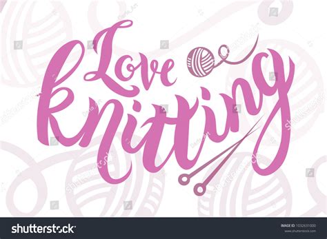 6 825 Knitting Word Images Stock Photos Vectors Shutterstock