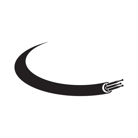 Fiber Optic Cable Icon Vector Illustration Symbol Design Vector Art At Vecteezy